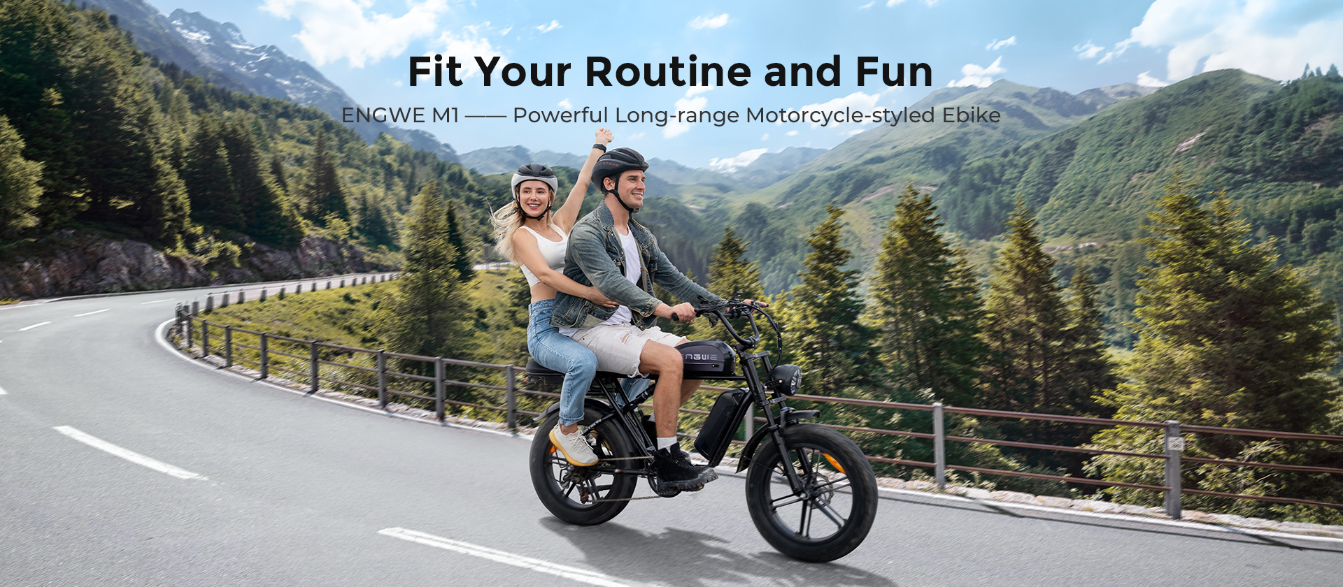 Vélo électrique ENGWE M1 - PAS 170km - Batterie 48V28.6Ah - Tout ...